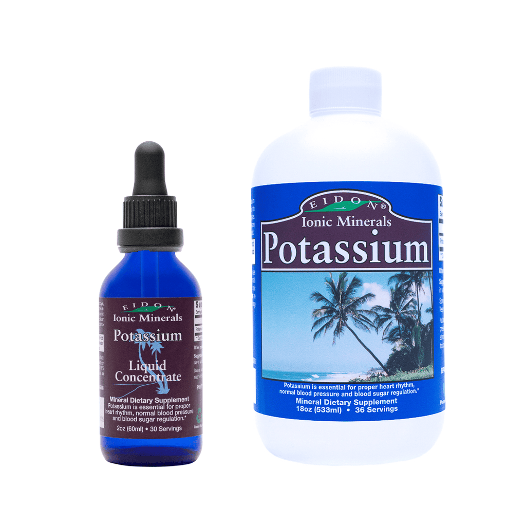 Liquid Ionic Potassium Mineral Supplement | Eidon Ionic Minerals